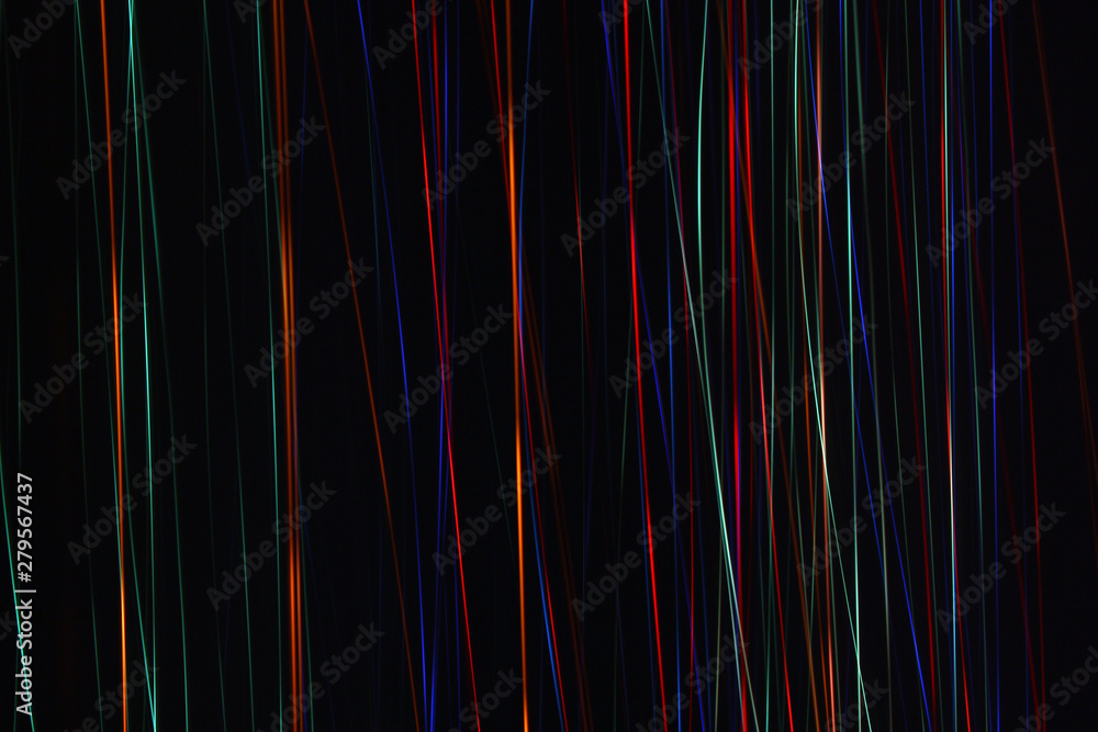 Abstract recursive color structure. Abstract shape and colors. Digital ...