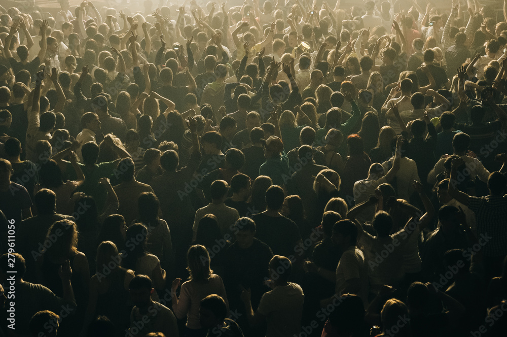 Stadium Concert Crowd
