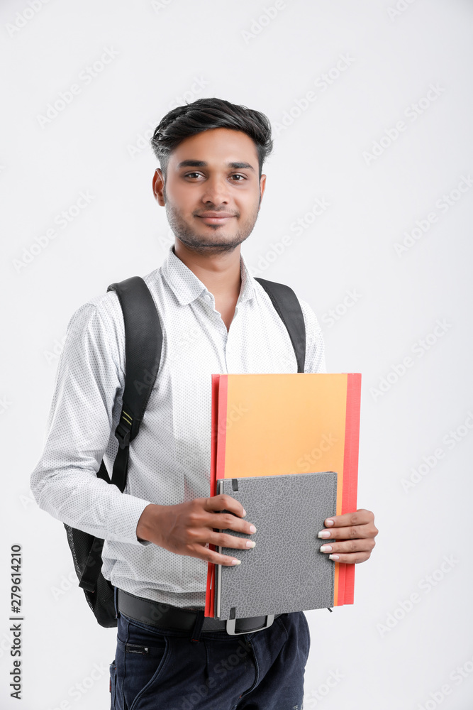 young indian college student , India Stock Photo | Adobe Stock
