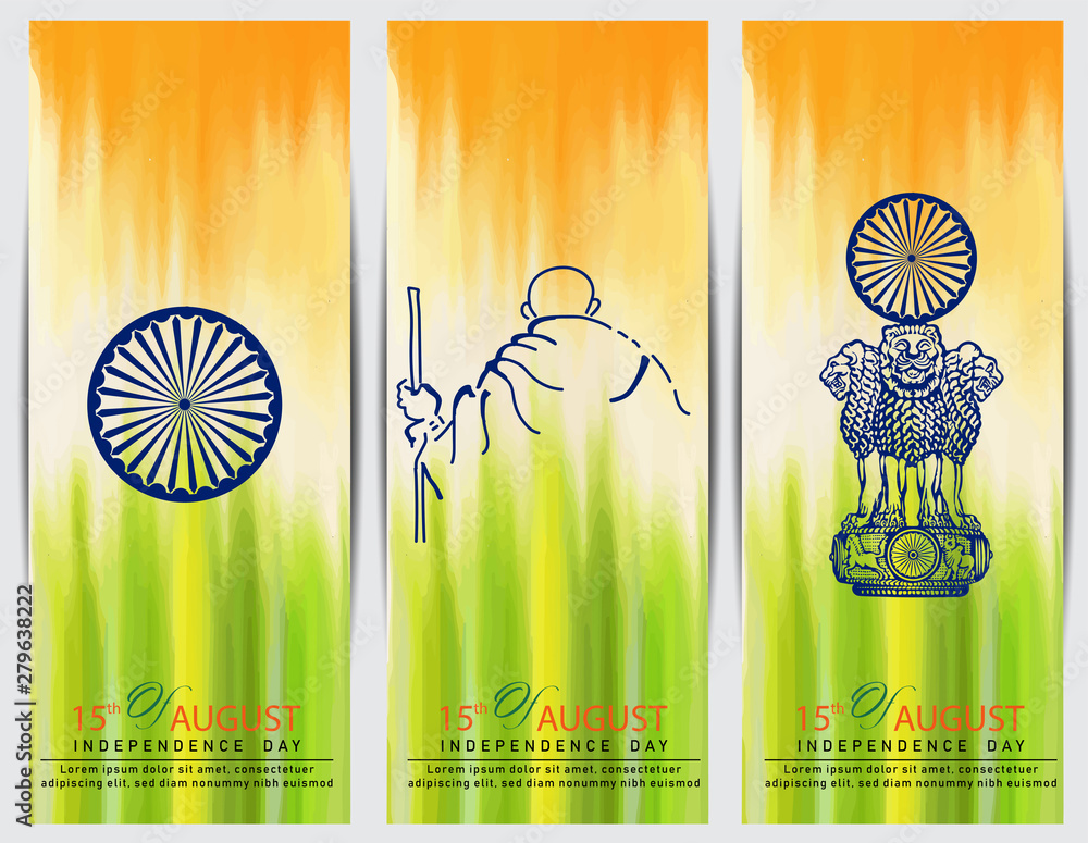 15 august- Elegant Poster, Banner or Flyer design for Indian ...