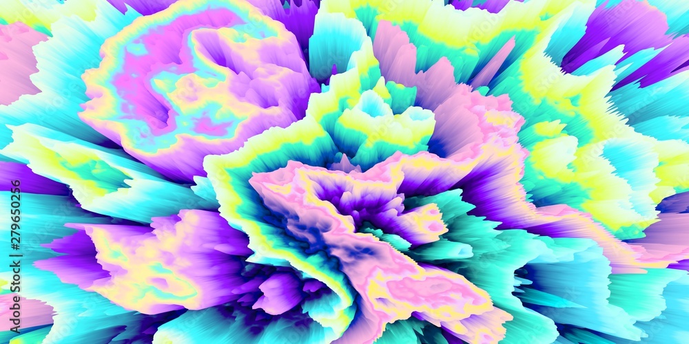 Cool 3d Splattered Paint