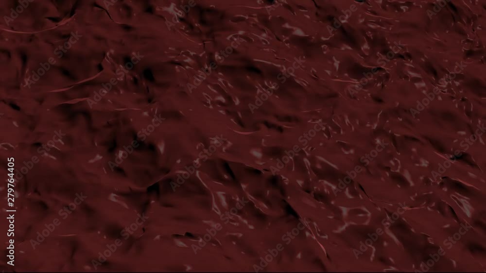 Wideo Stock: Sea of blood (Bloody Sea). Fast Blood red waves. Top view ...