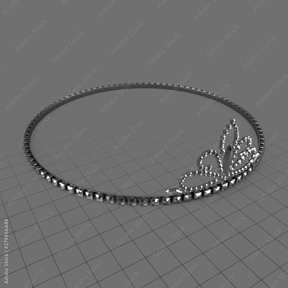 Tiara Stock 3D asset | Adobe Stock