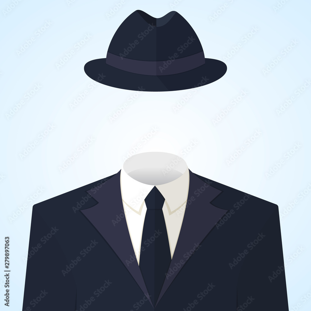 Anonymous Man Suit