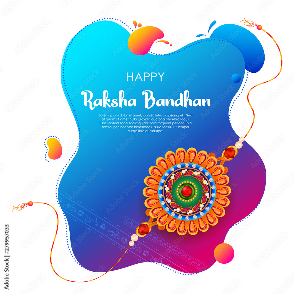 illustration of greeting card and template banner for sales promotion ...