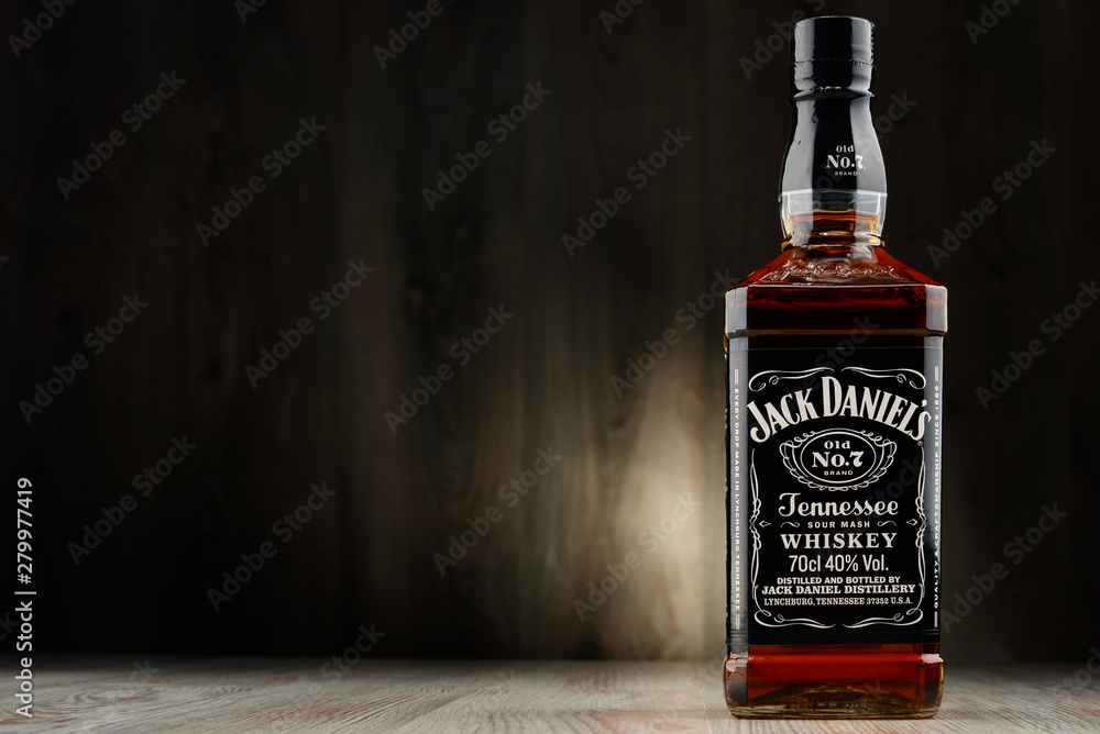 Bottle of Jack Daniel's whiskey Stock Photo | Adobe Stock