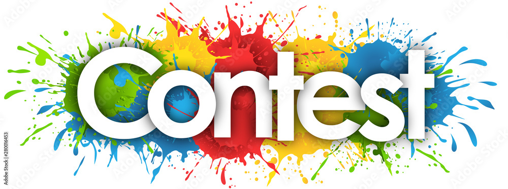 contest in splash’s background Stock Illustration | Adobe Stock