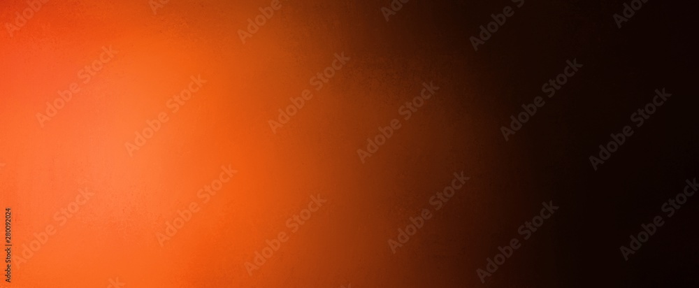 Orange and black background in halloween and autumn colors, bright ...