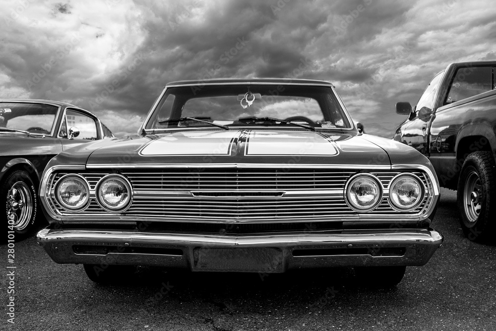 American Old Timer / Muscle Car Stock Photo | Adobe Stock