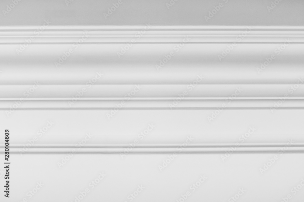 Molding on ceiling detail, interior design and architectural abstract ...