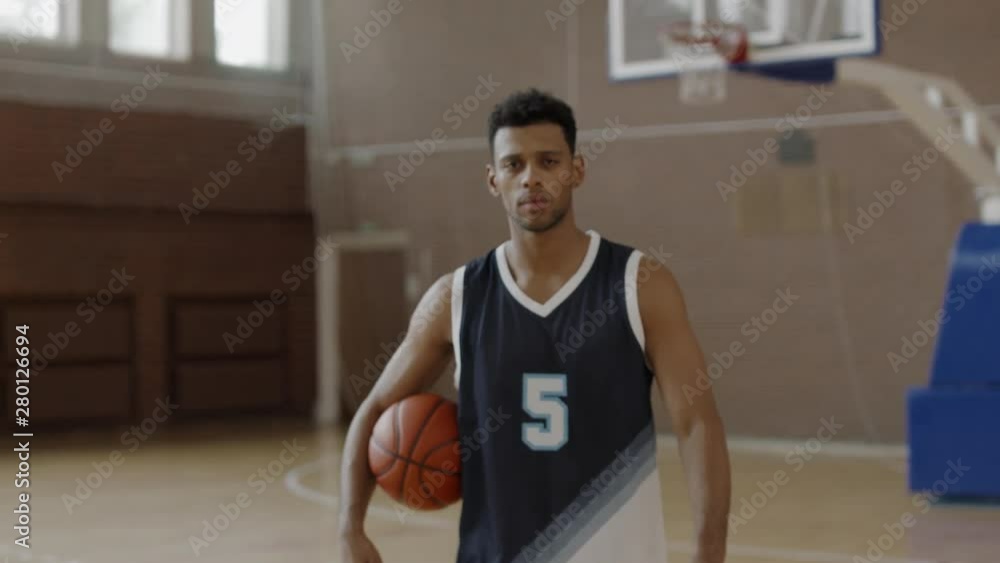 CU Portrait of young confident African American black college ...