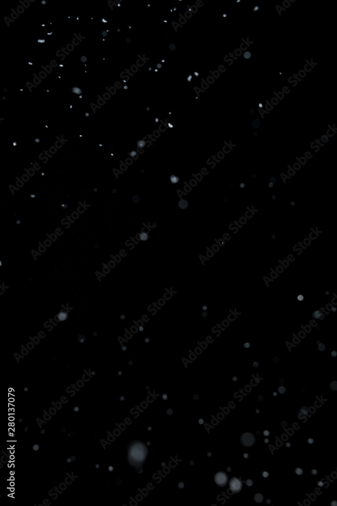 Texture of falling snow as a background or as a multiply overlay in ...