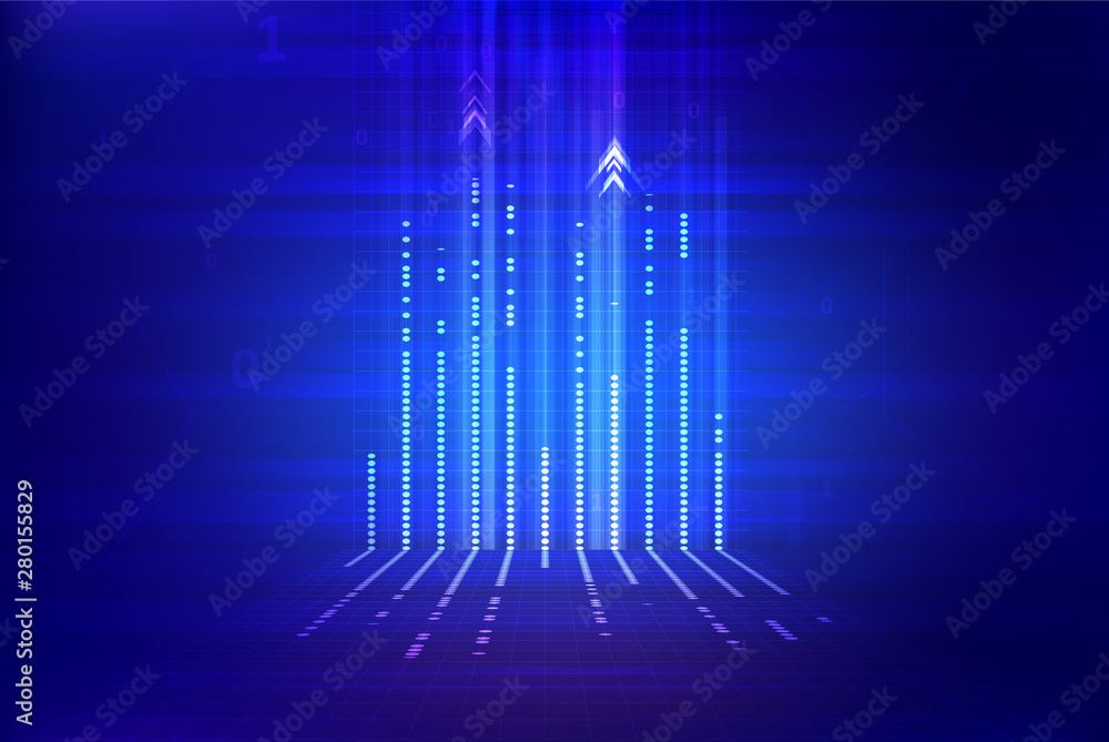 Abstract infographics visualization Stock Vector | Adobe Stock