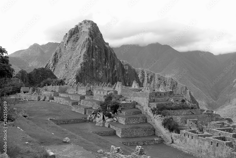 Machu Picchu or Machu Pikchu Quechua machu old, old person, pikchu ...