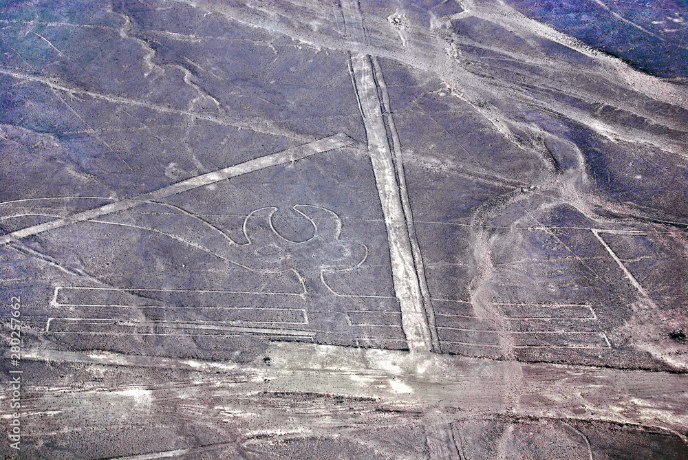 Nazca Lines are a series of ancient geoglyphs located in the Nazca ...
