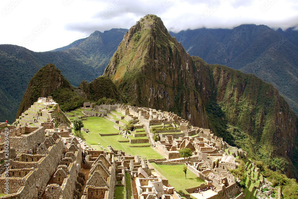 Machu Picchu or Machu Pikchu Quechua machu old, old person, pikchu ...