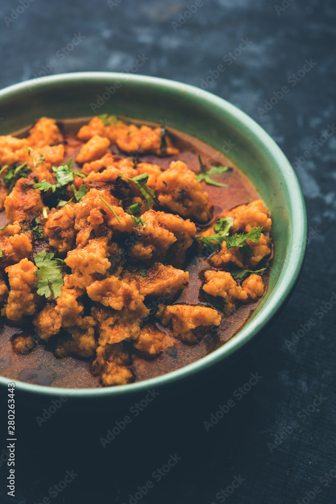 Home made mung dal masala vadi also known as Moong wadi or moongwadi or ...