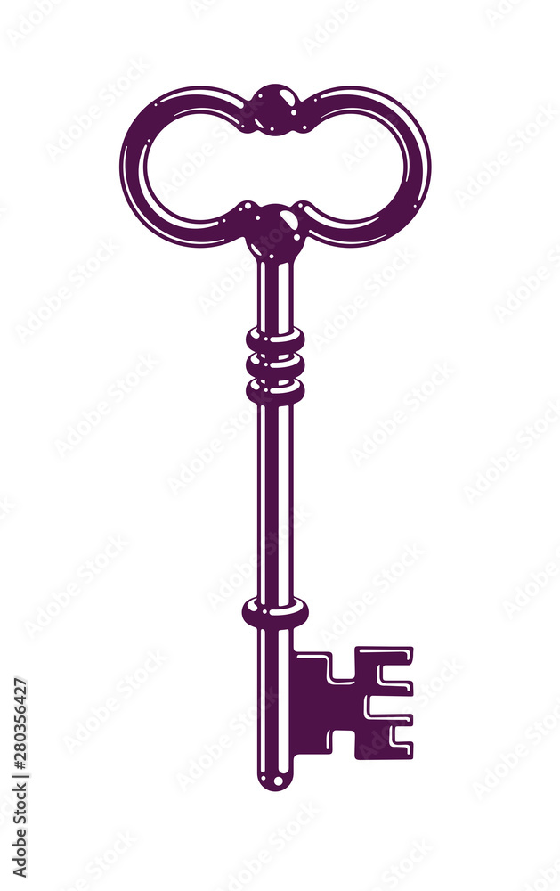 Antique Key Vector