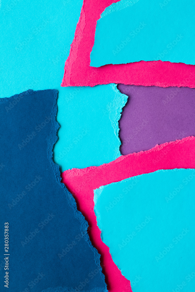 Torn paper textured background, stationery mockup Stock Photo | Adobe Stock