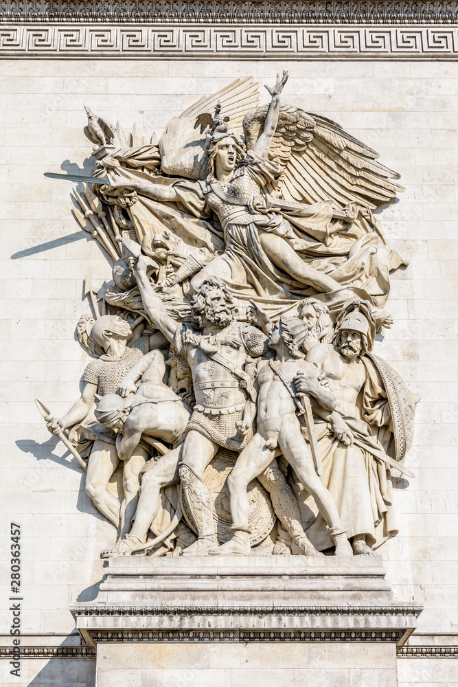 The Departure of the Volunteers of 1792, also called La Marseillaise ...