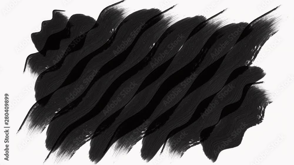 Frame - Abstract Paint Brush Strokes Transition Reveal with Texture ...