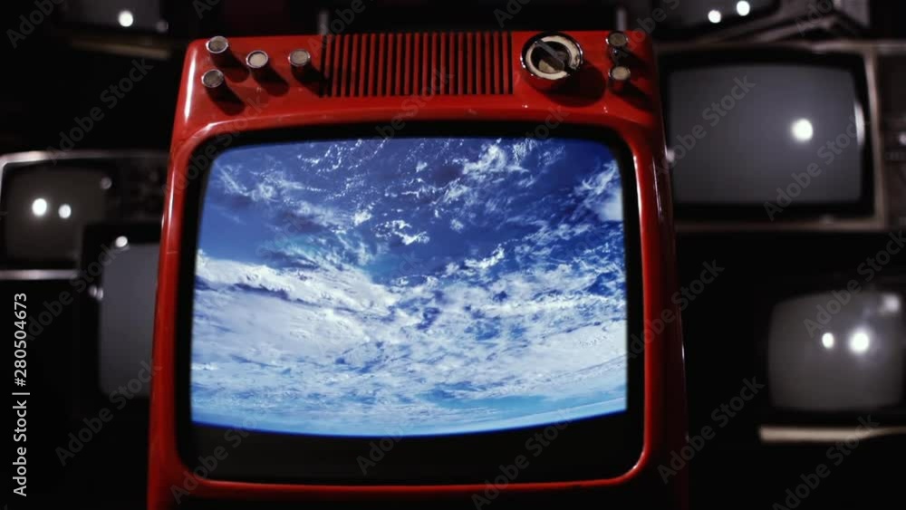 Planet Earth from the International Space Station (ISS) On 80s ...