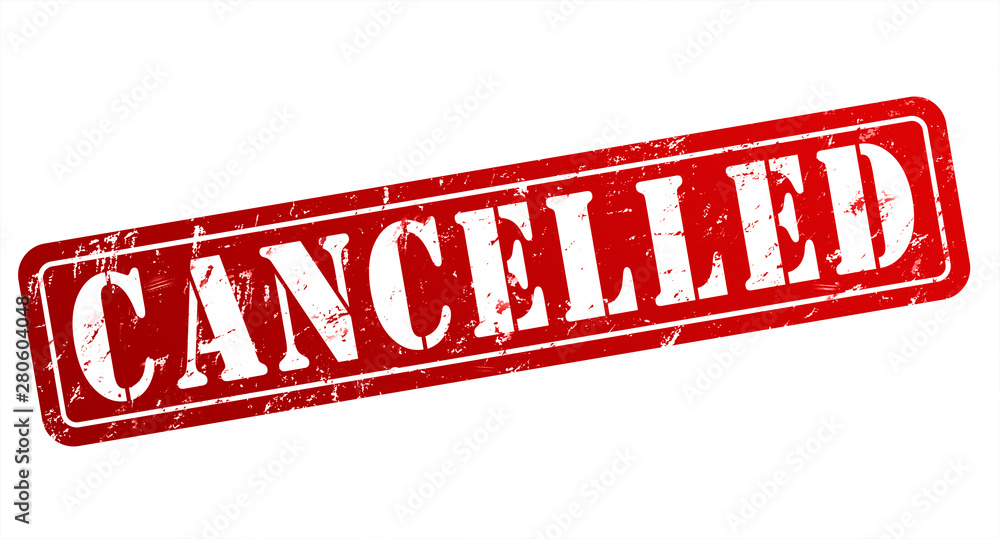 cancelled rubber stamp concept illustration Stock Illustration | Adobe ...