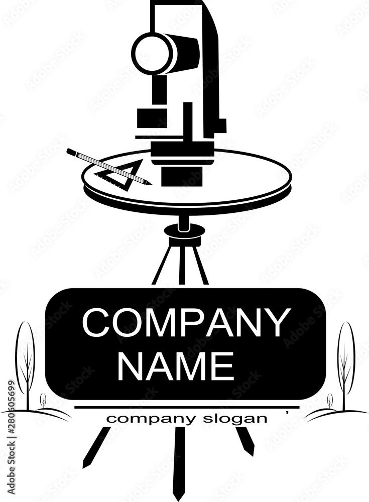 surveying company logo Stock Vector | Adobe Stock
