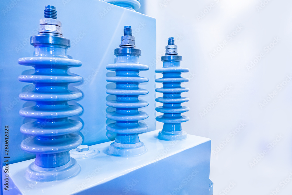 Supporting ceramic insulators. Electro insulating material. Electrical ...
