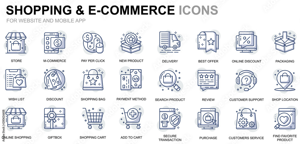 Ecommerce Website Icon