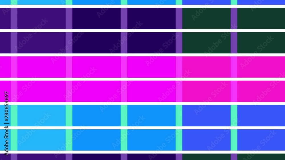 Two 2D color bars that move, anchor point from top left to bottom right ...