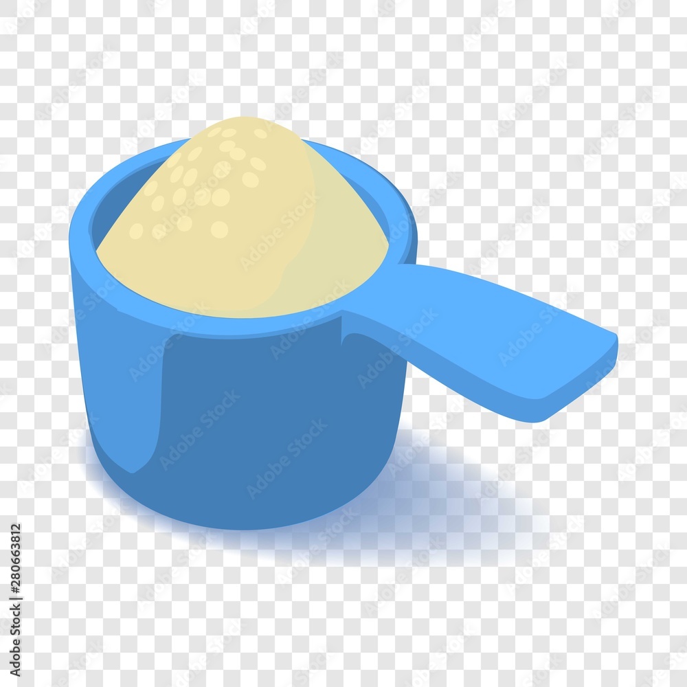 Scoop icon. Isometric illustration of scoop vector icon for web Stock ...