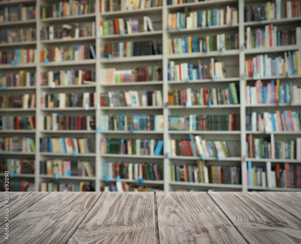 Empty wooden table on white background. Mockup for design Stock Photo ...