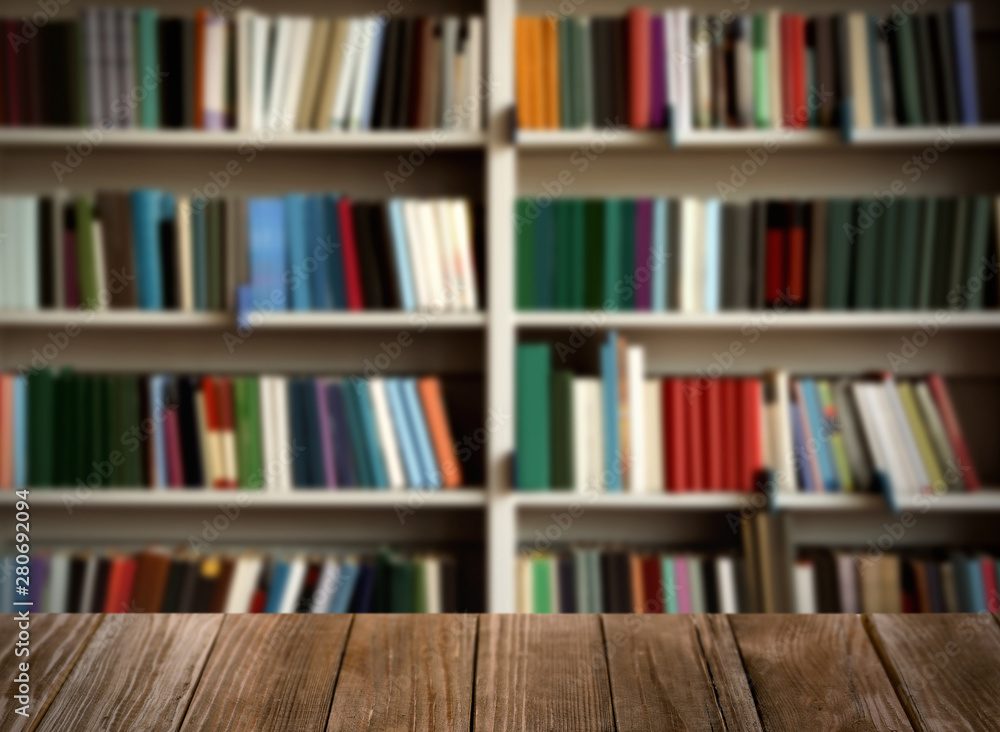 Empty wooden table on white background. Mockup for design Stock Photo ...