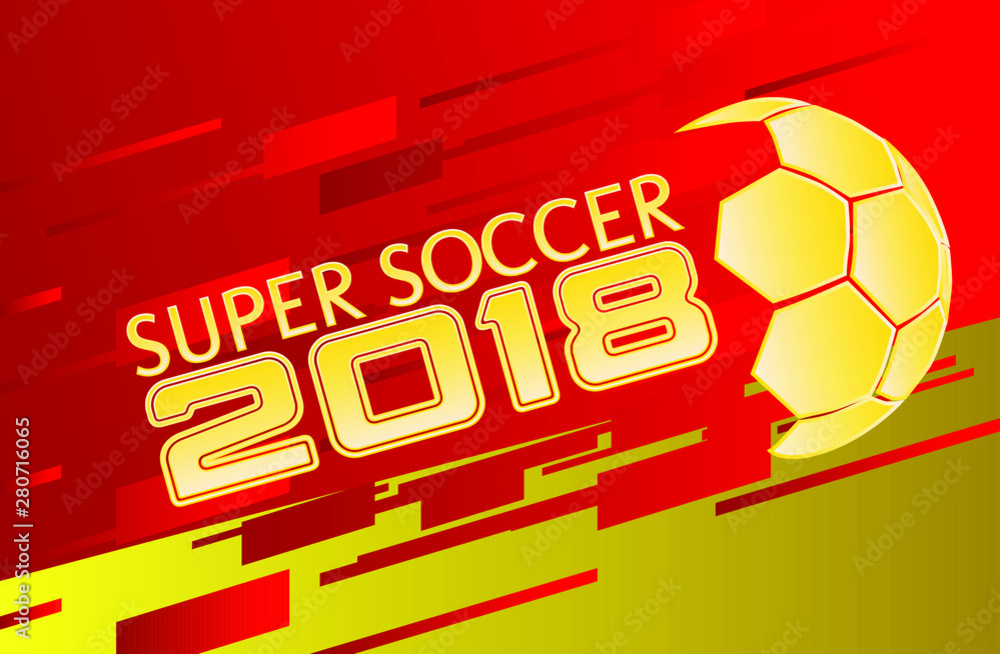 super soccer background Stock Vector | Adobe Stock