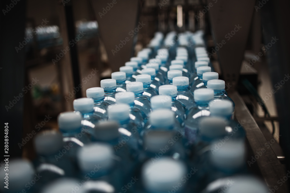 Bottling plant - Water bottling line for processing and bottling pure ...