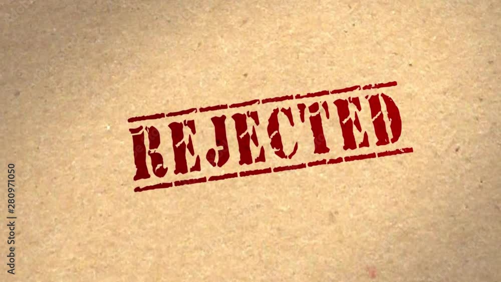 Motion graphics - CGI 3D animation of a file being rubber stamped ...