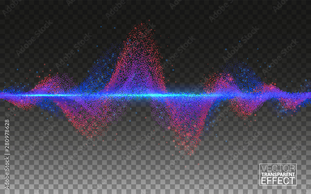 Lines Design Elements Concept Sound. Music Technology Science ...