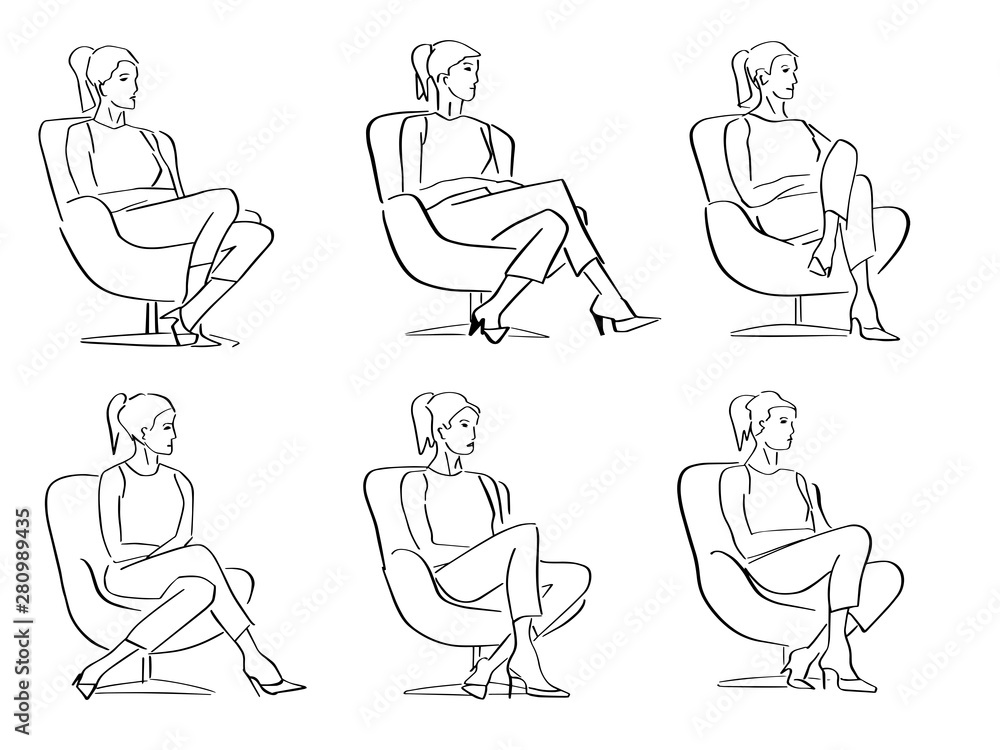 Sitting Drawing Poses