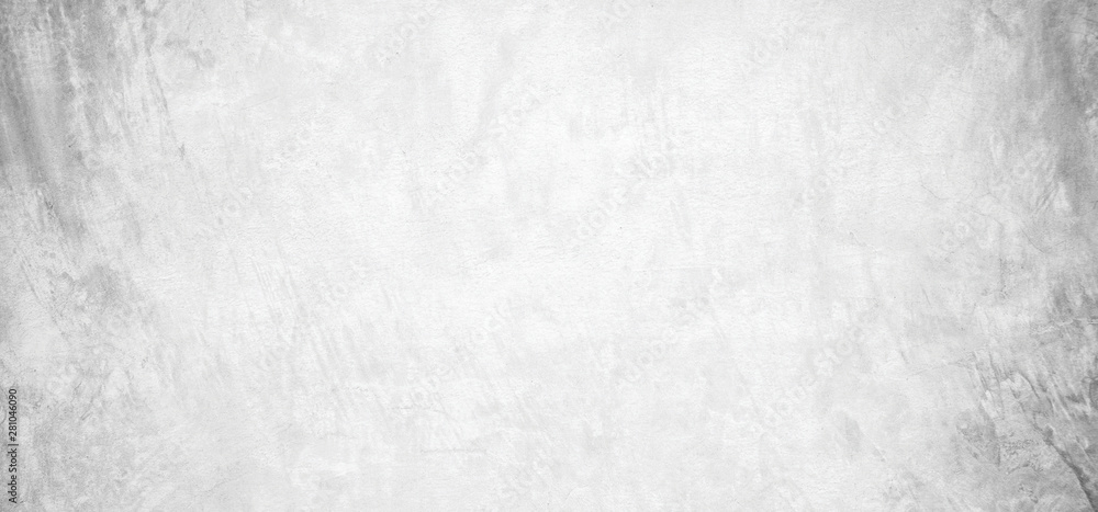 White and grey concrete stone paint wall background, Grunge cement ...