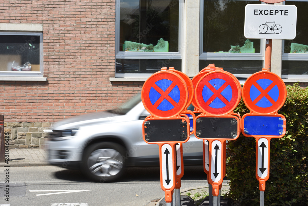 panneaux signaux route routier permis conduire voiture mobilite ...