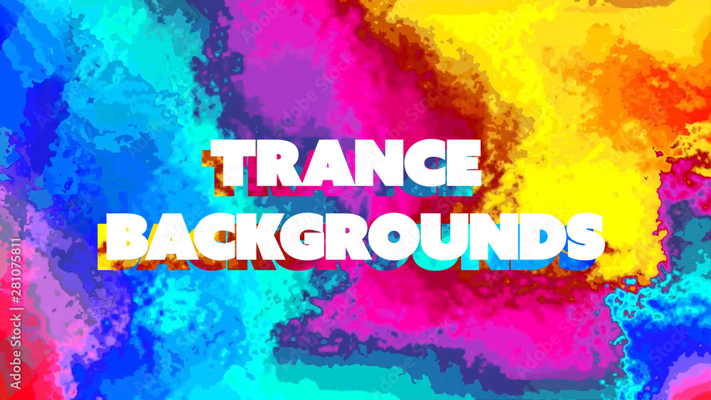 Trance Backgrounds Stock Template | Adobe Stock