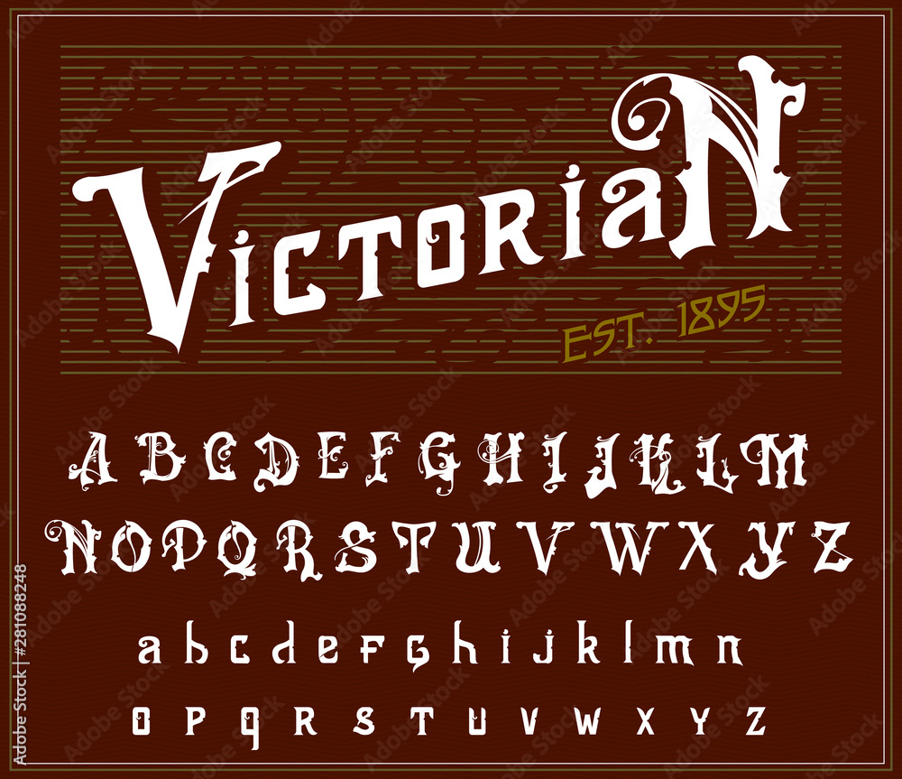 Victorian Hand Lettering
