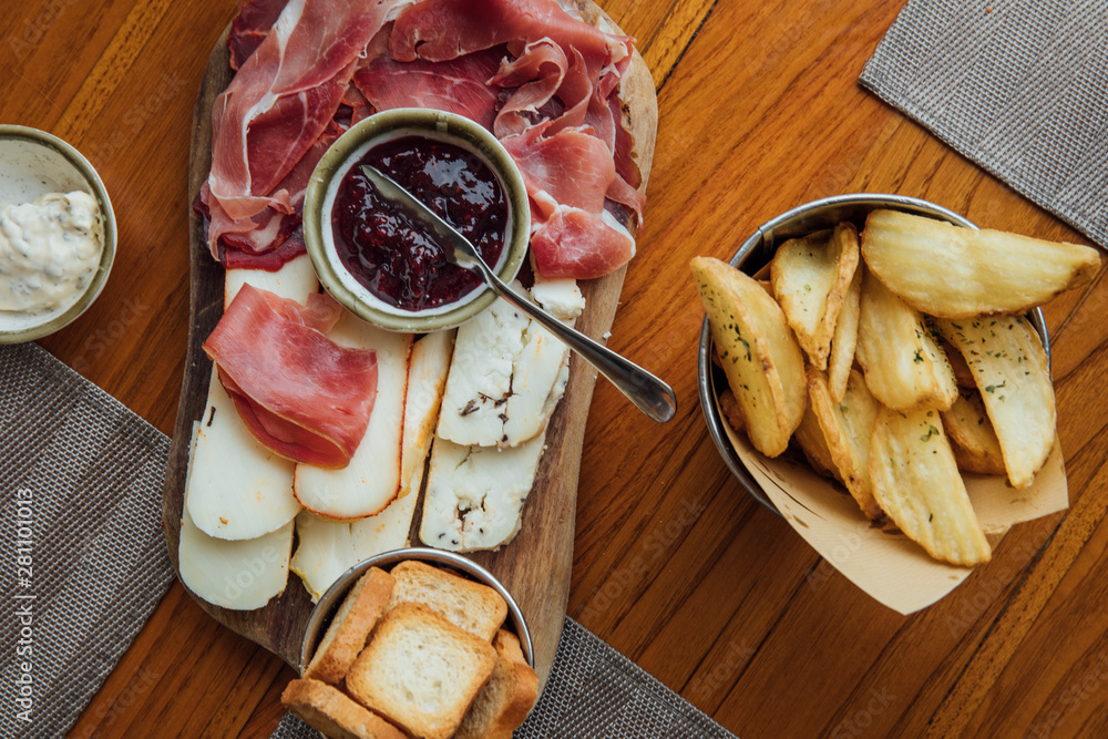 Table of Appetizers Stock Photo | Adobe Stock