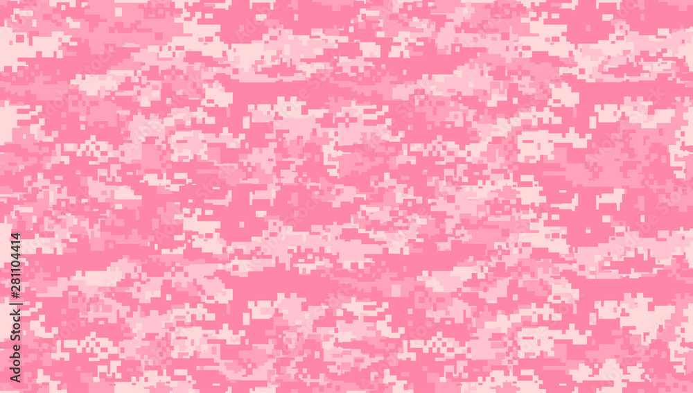 Girly Camo. pink texture military camouflage repeats seamless army ...