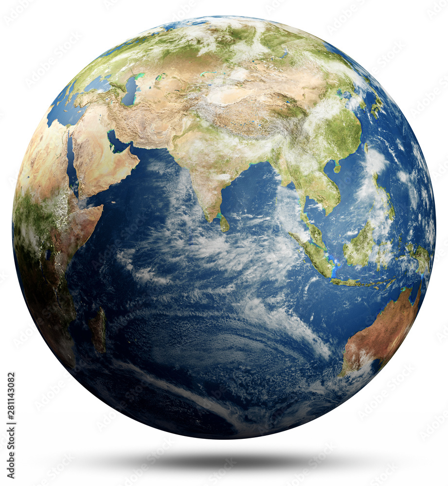 World map sphere Stock Illustration | Adobe Stock