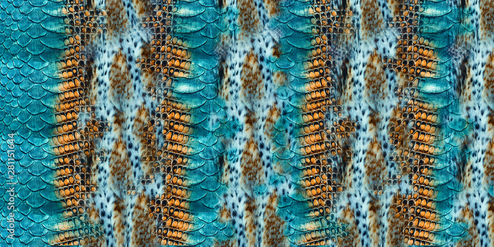 Animal surface seamless print,Pyhton skin, snake pattern, animal skin ...