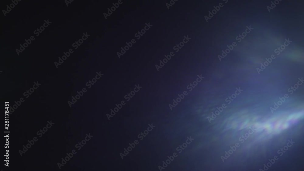 Optical lens flare effect. 4K resolution. Very high quality and ...