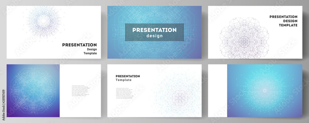 The minimalistic abstract vector illustration layout of the ...
