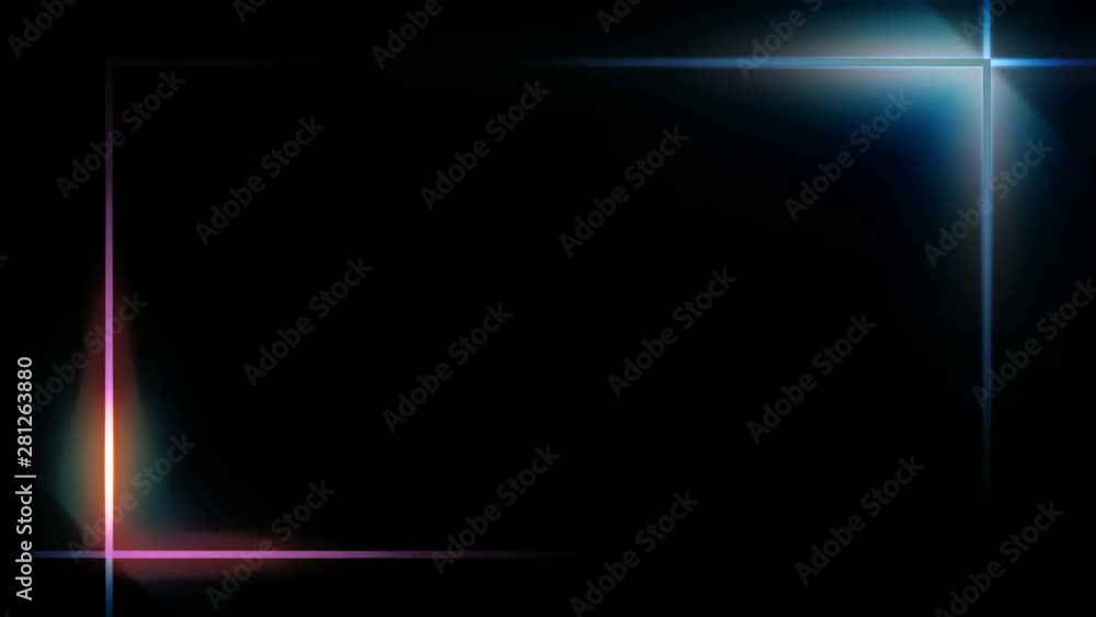 Vidéo Stock abstract seamless background blue purple spectrum looped ...